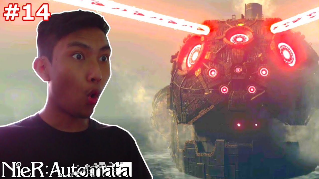 GIANT ROBOT HIDING UNDER THE OCEAN | NIER AUTOMATA | WALKTHROUGH [ PART ...