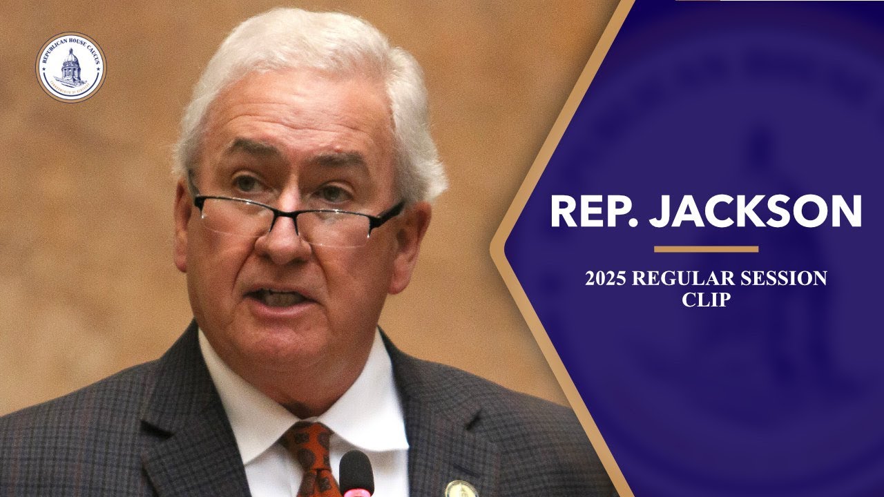 2025 Regular Session - Day 12 - Resolution, Rep. Kevin Jackson - YouTube