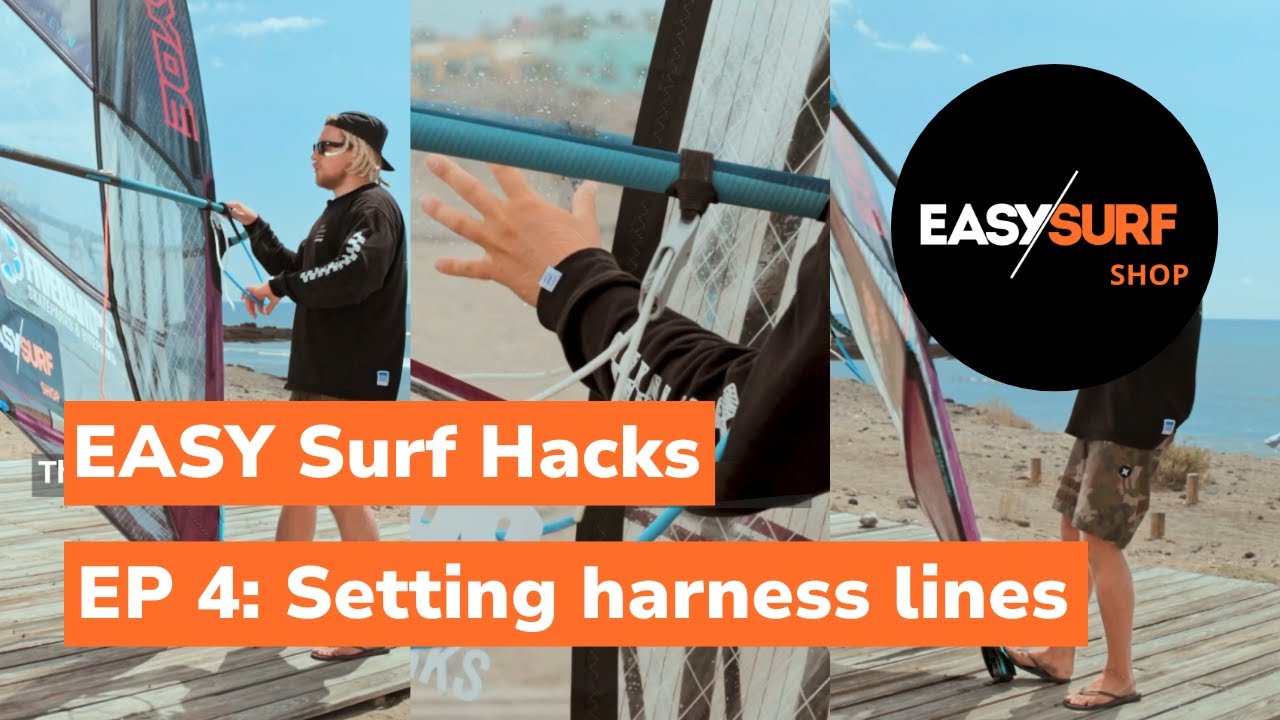 Setting harness lines with Maciek Rutkowski / EASY Surf Hacks - YouTube