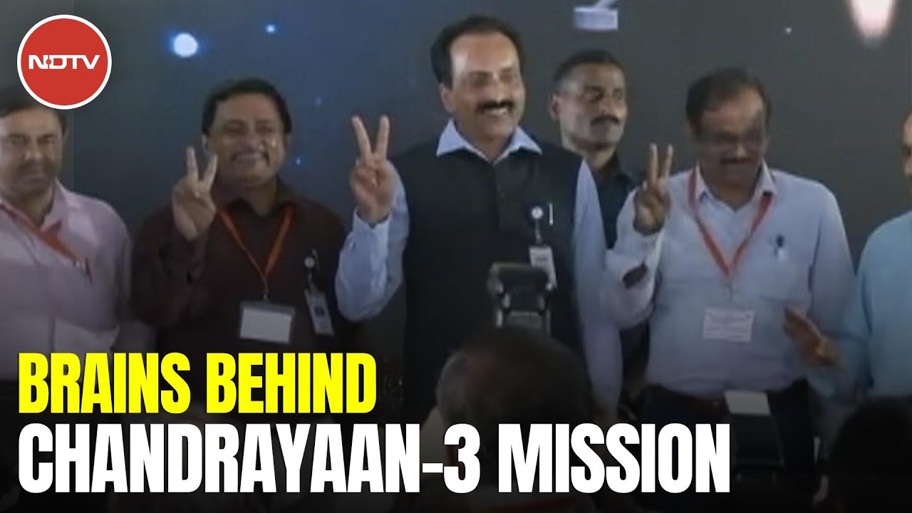 Chandrayaan 3 | ISRO Chief Introduces Men And Women Behind Chandrayaan ...