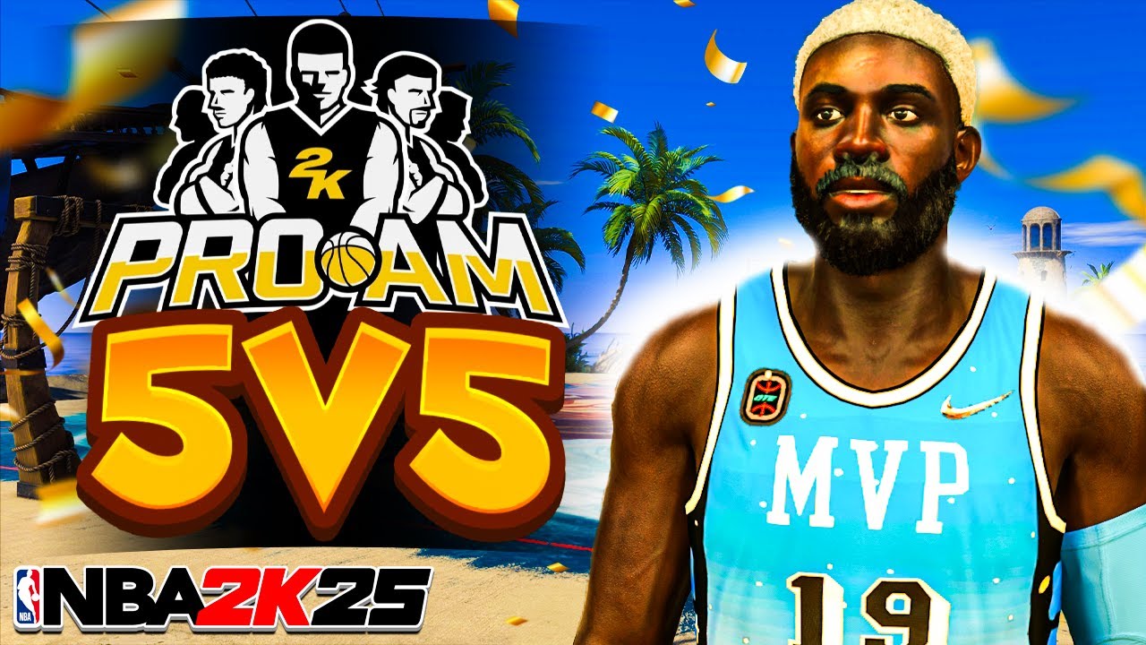 I CREATED A 5V5 PRO AM LEAGUE IN NBA 2K25 - YouTube