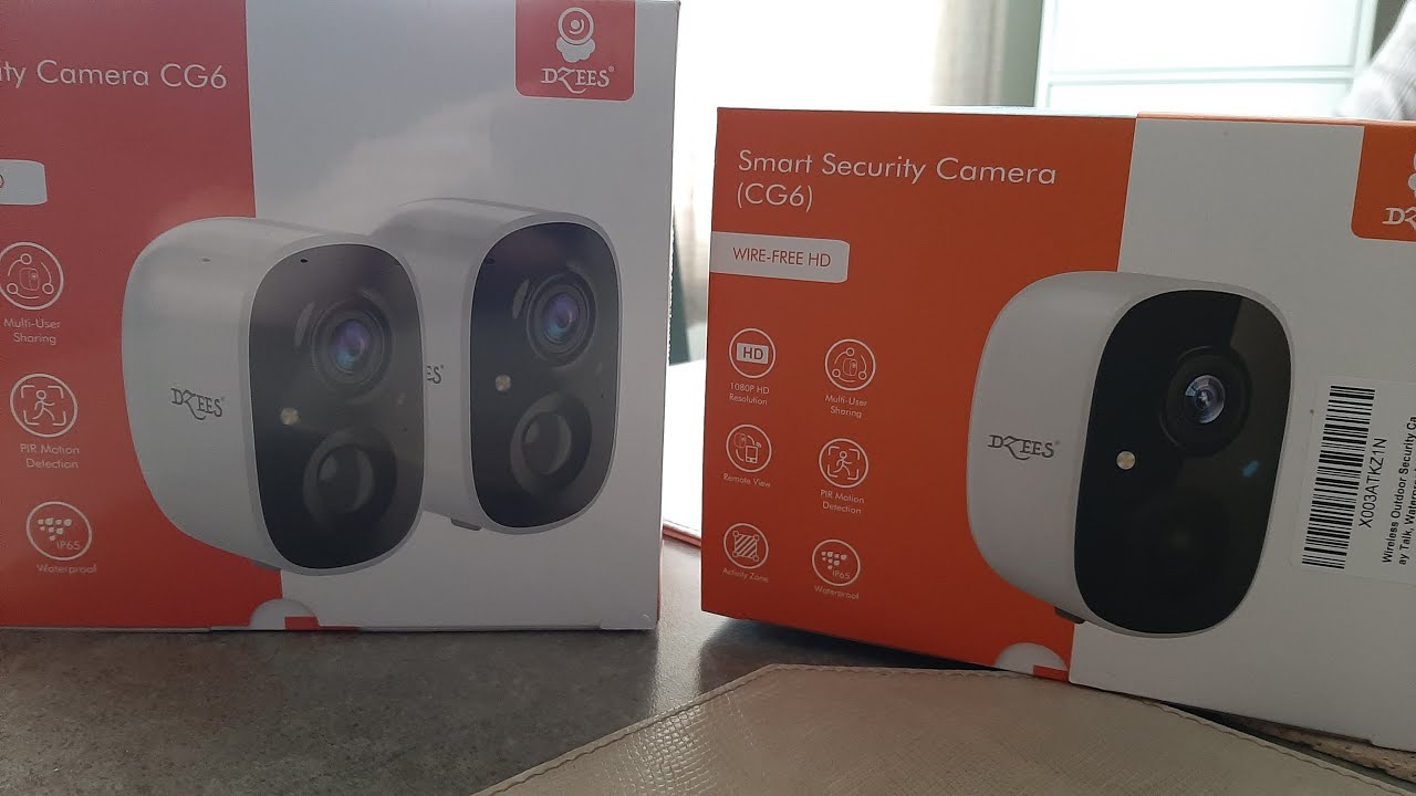 DZees Camera Review - Unboxing the Dzees CG^ wireless security camera ...