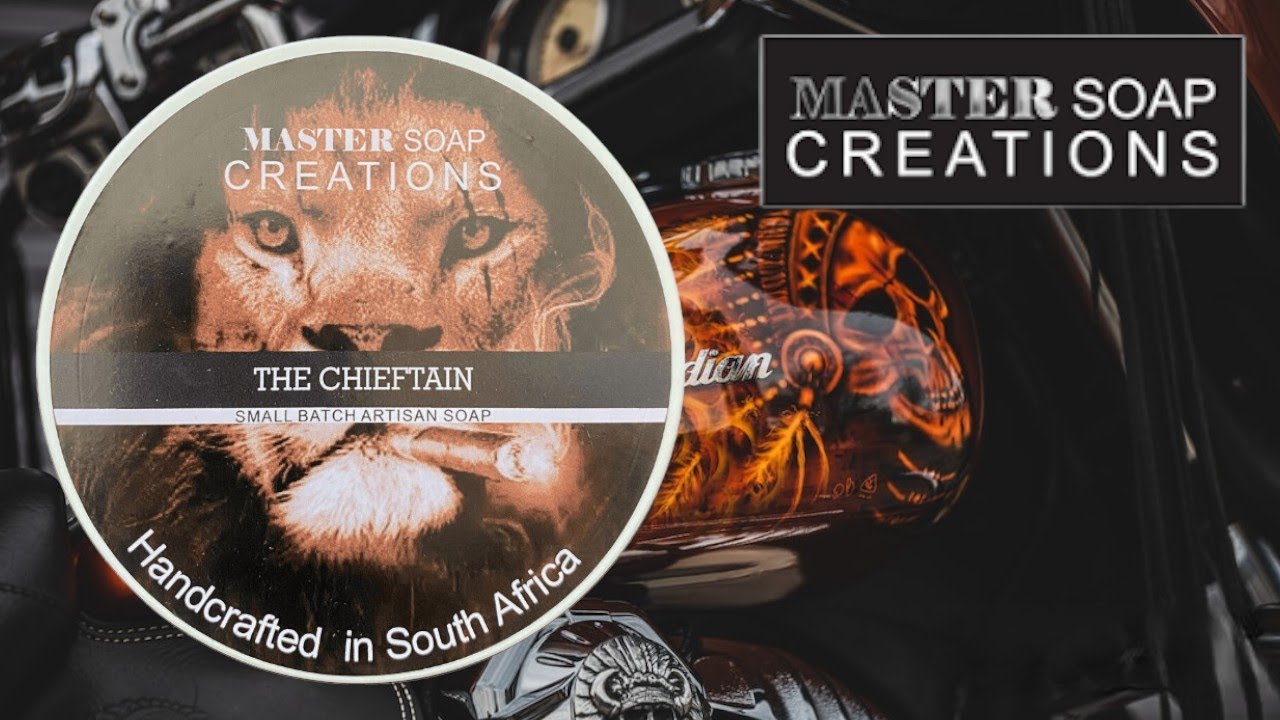 SABÃO BARBEAR MASTER SOAP CREATIONS THE CHIEFTAIN - YouTube