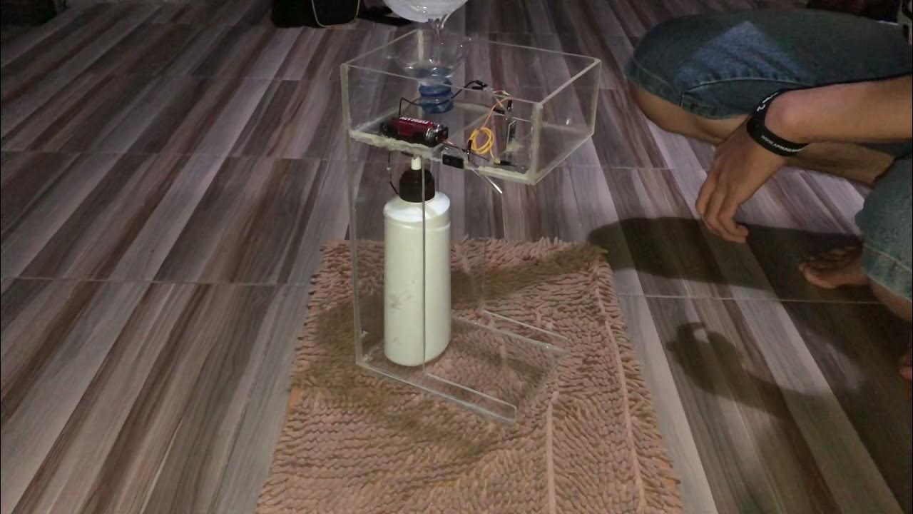 [DEMO]Hand Sanitizer Otomatis Dengan Sensor Infrared Dan Pompa Mini ...