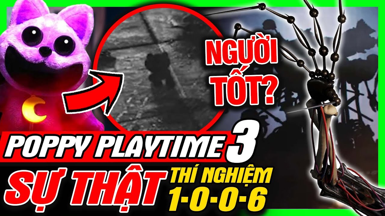PTG: Poppy Playtime Chapter 3 - Thí Nghiệm EXP 1006 Là Người Tốt ...