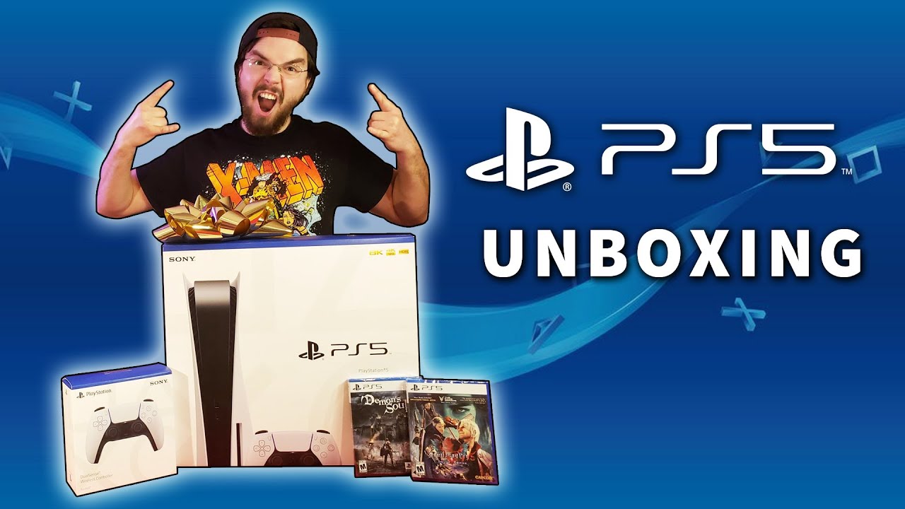 Surprise PS5 Birthday Gift Unboxing!!! - YouTube
