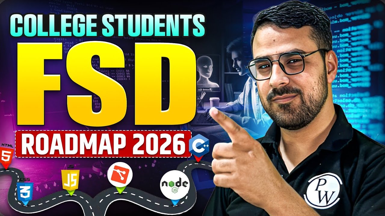 Full Stack Development Roadmap 2026 for College Students | FSD Roadmap ...