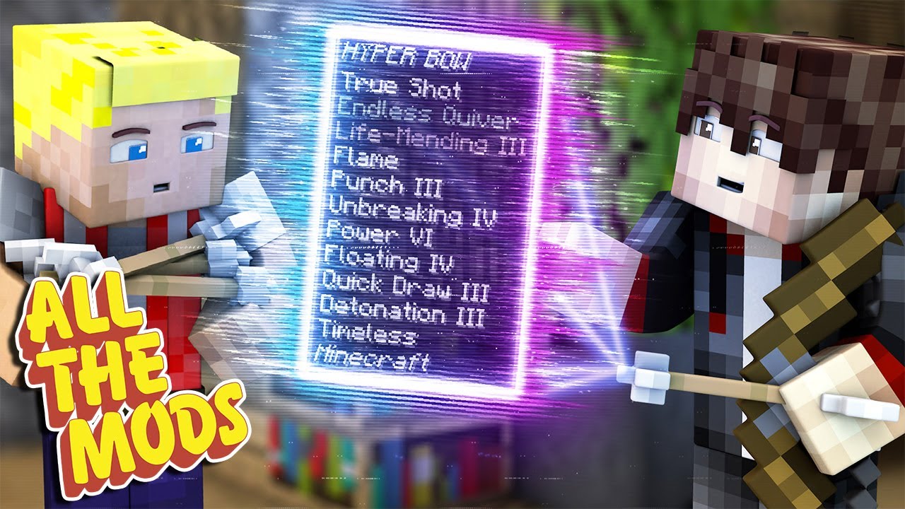 ONE SHOT BOW - die MEGA verzauberungen | Minecraft ALL THE MODS 6 #24 ...