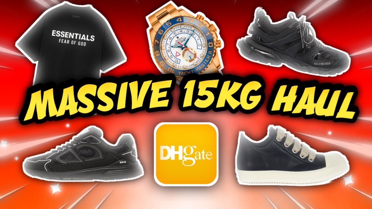 MASSIVE 15KG DHGATE HAUL (Budget Items) - YouTube