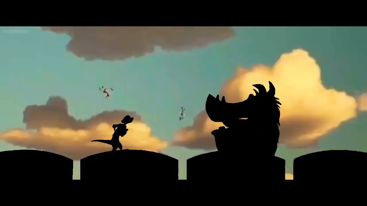 Timon And Pumbaa At The Cinema The Good Dinosaur (2015) - YouTube