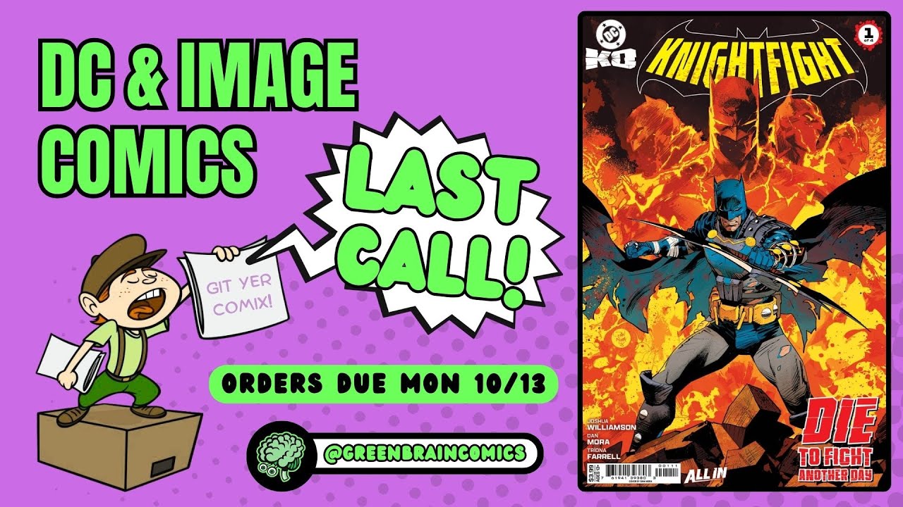 DC IMAGE AND MORE ON LAST CALL DC KO KNIGHTFIGHT YOUNGBLOOD FOC 10/13 ...
