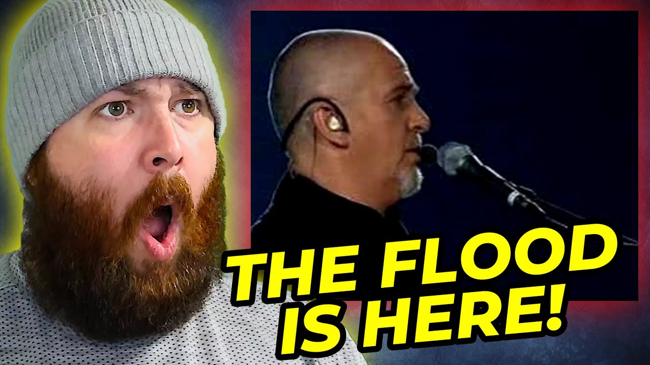 Peter Gabriel "Here Comes The Flood" LIVE | Brandon Faul Reacts - YouTube