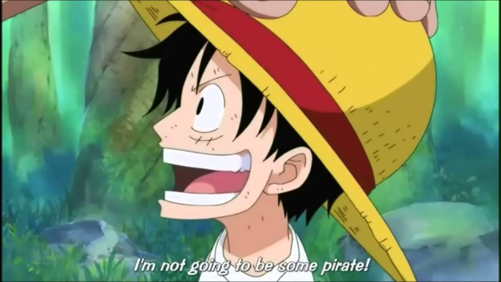 Luffy' dream when he was a kid (One Piece) - YouTube