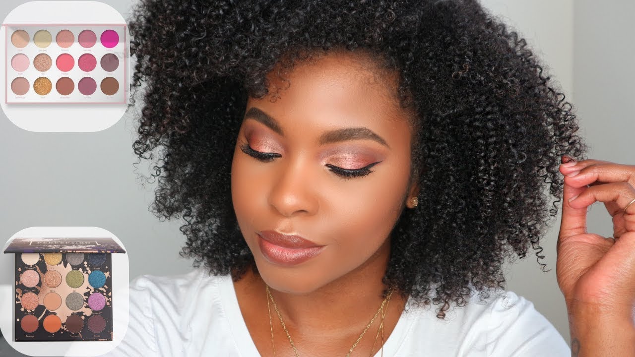 Brown Beauty Edit || GRWM || Playing in My New Eyeshadow Palettes - YouTube