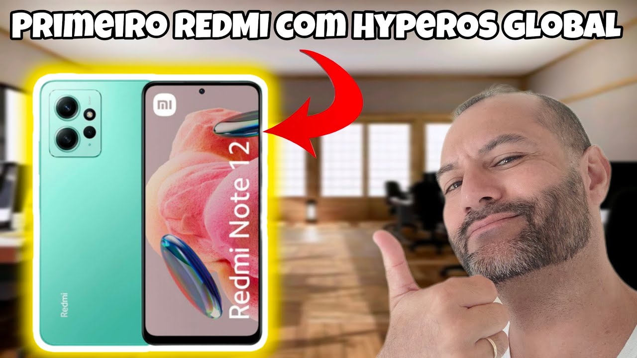 REDMI NOTE 12 PRIMEIRO A RECEBER HyperOS VEJA COMO FAZER A ATUALIZAÇÃO ...