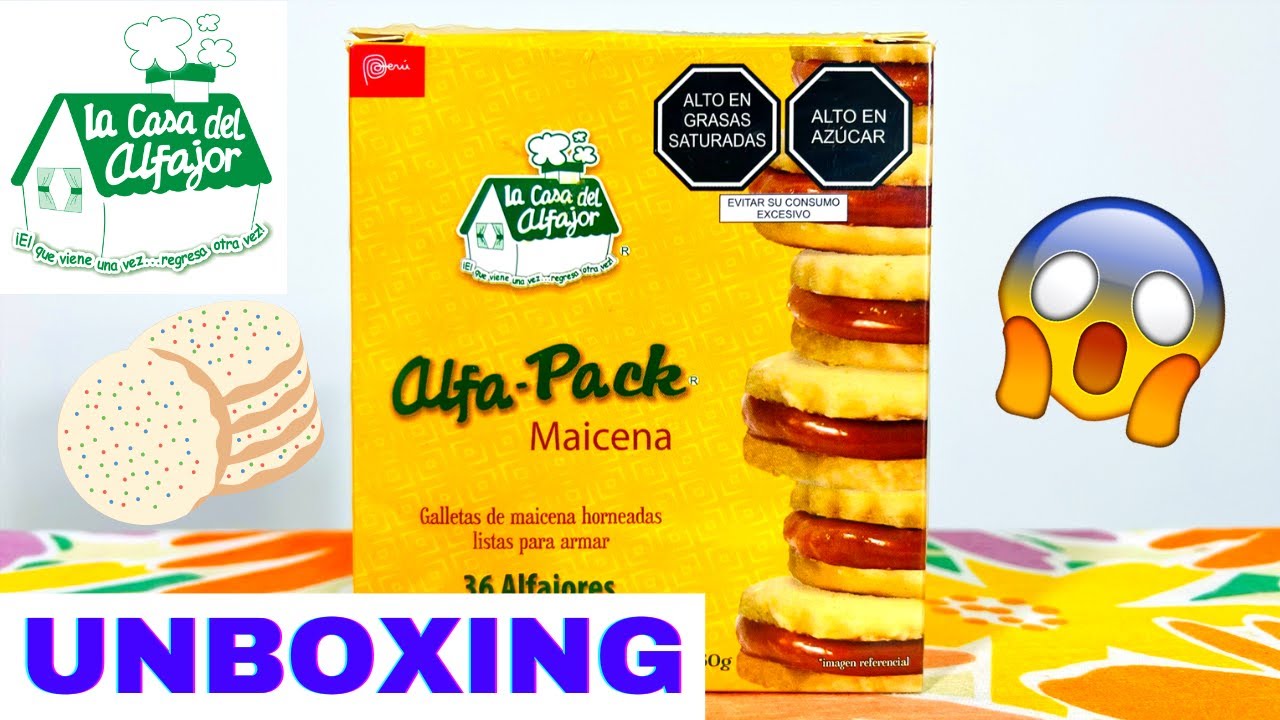 😋LA CASA del ALFAJOR Alfa - Pack Maicena [36 Alfajores] Los Mejores ...