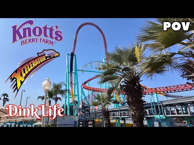 Xcelerator Front Row Hd Pov Knott39s Berry Farm Youtube