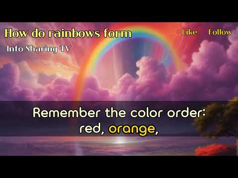 How do rainbows form - YouTube