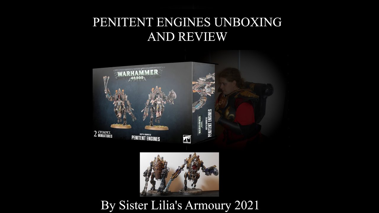 AS Penitent Engines unboxing review with painted models - YouTube