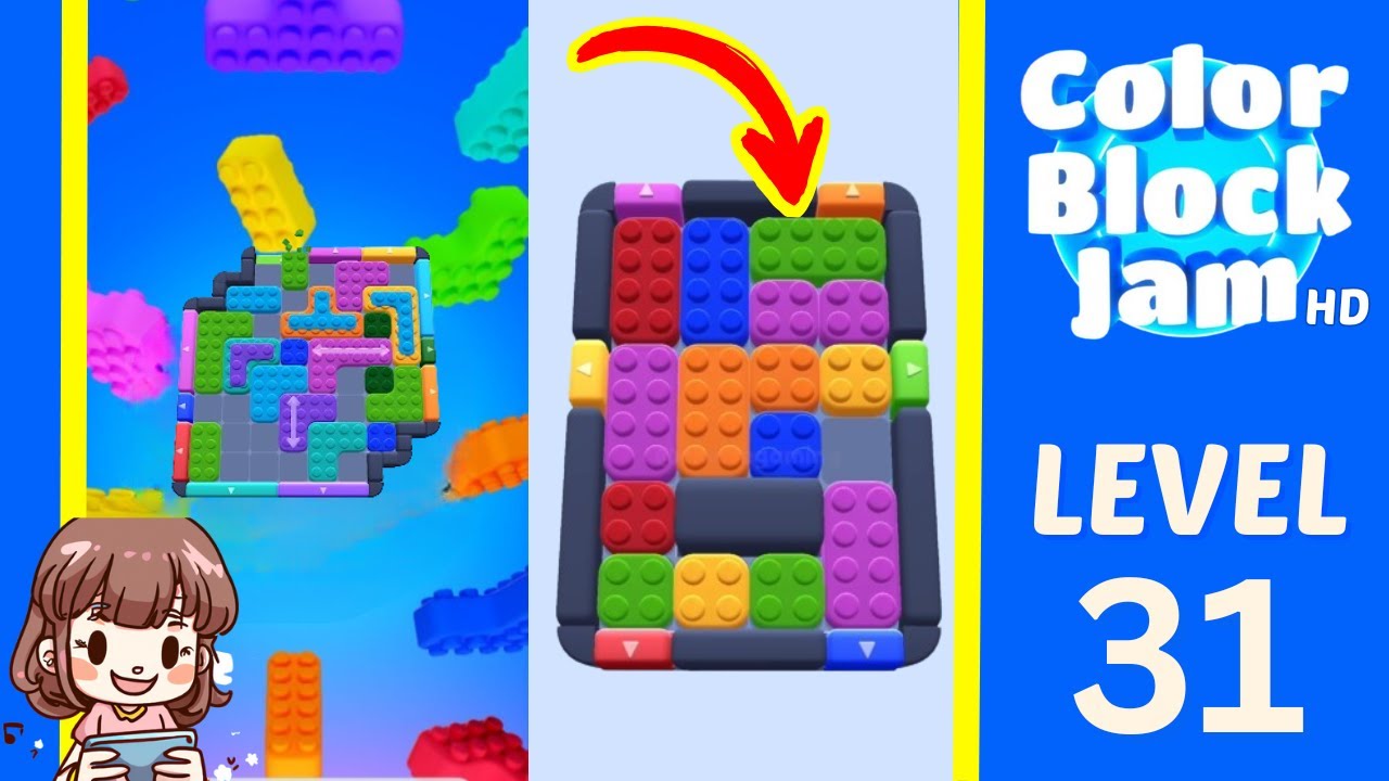 Color Block Jam Level 31 Solution Walkthrough - YouTube