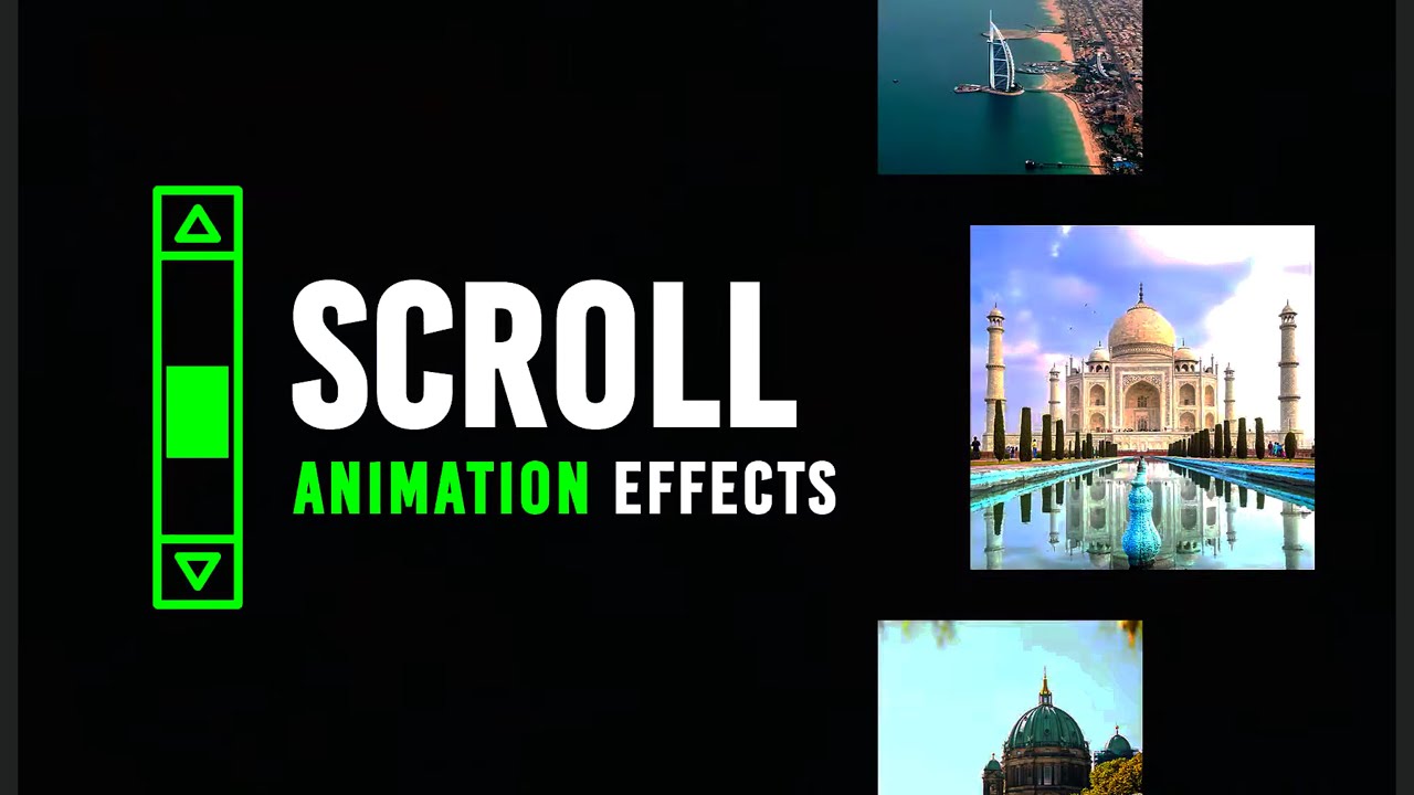 Scroll Animation | Using Html CSS and JavaScript | #javascript - YouTube
