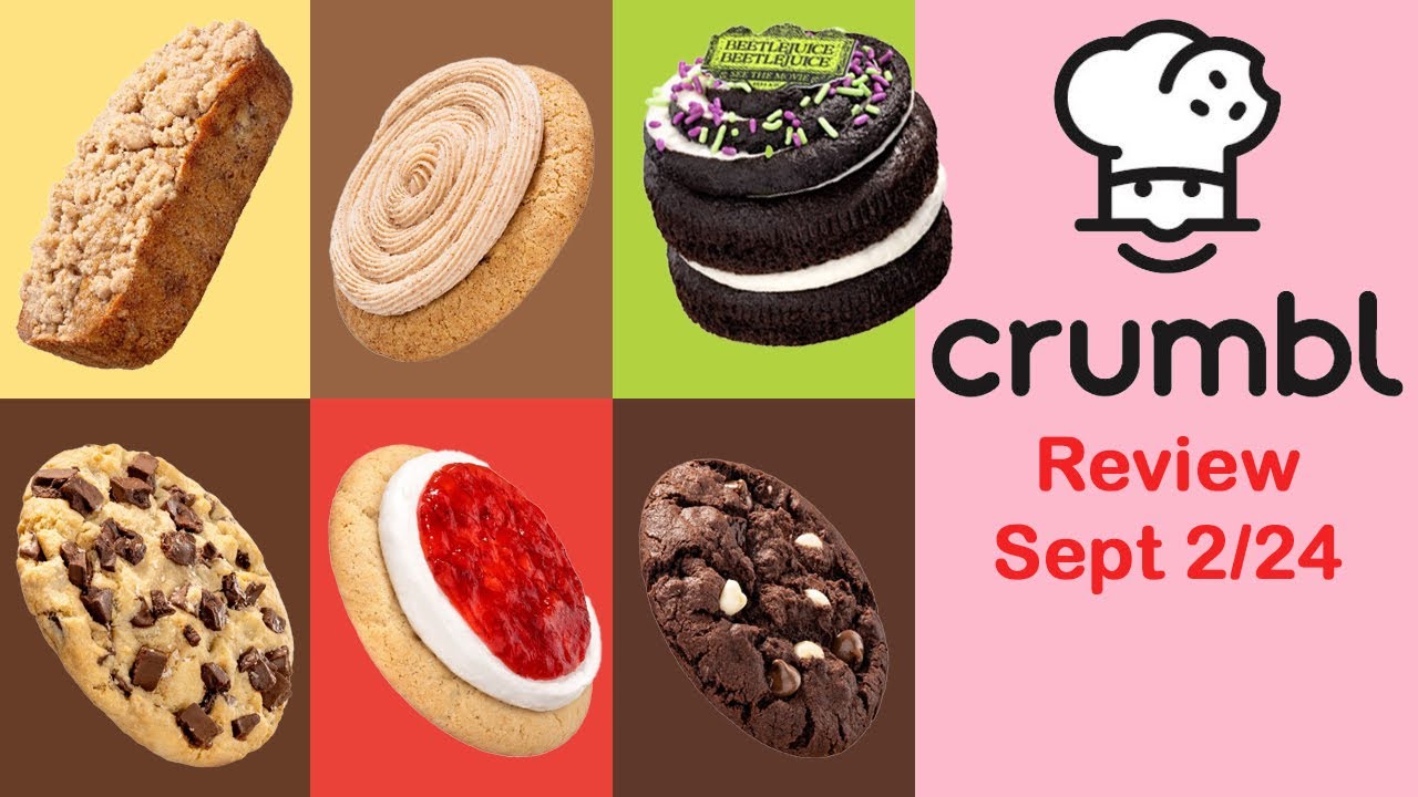 Crumbl Review Sept 2 ft. Afterlife Cake & Banana Bread! - YouTube