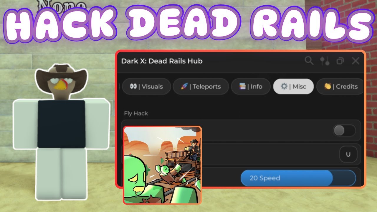 Cách Hack Dead Rails Trên Điện Thoại Auto Fuel, Aim Zombie | Script ...