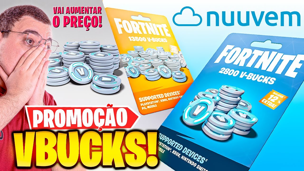 O PREÇO DOS VBUCKS VAI SUBIR É HORA DE COMPRAR ANTES QUE FIQUE CARO ...