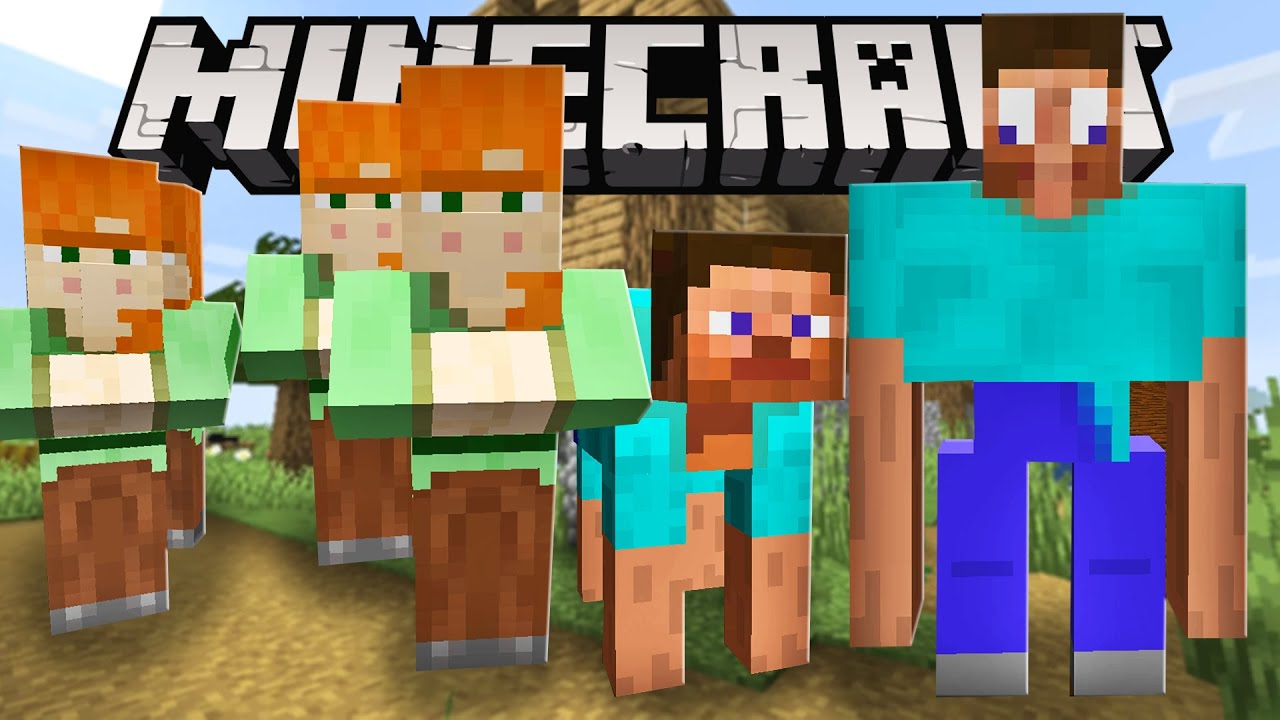 TUDO é STEVE NESSE MUNDO! É IMPOSSIVEL NÃO VER ELE! | Minecraft - YouTube