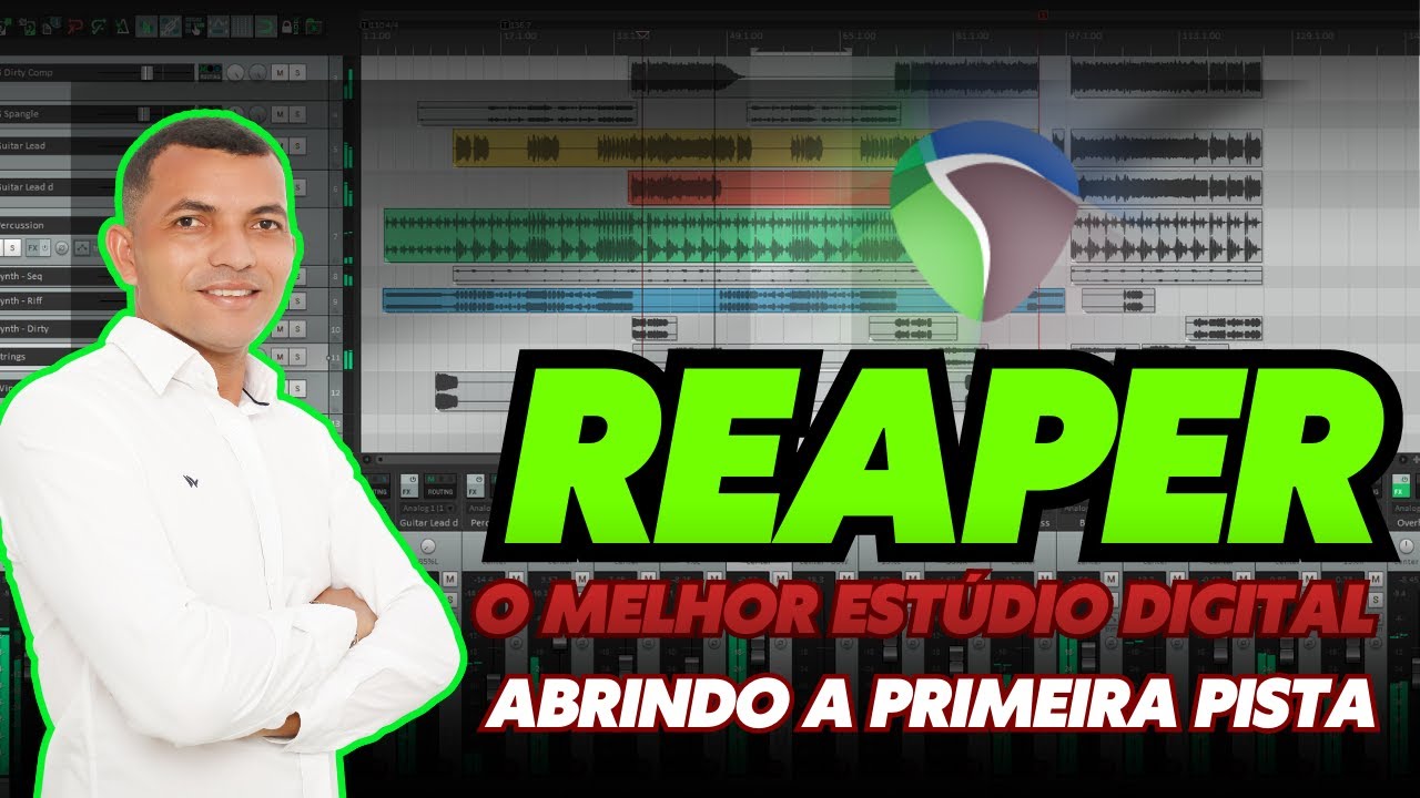 Reaper do Zero ao Profissional - Abrindo a Primeira Pista para Gravação ...