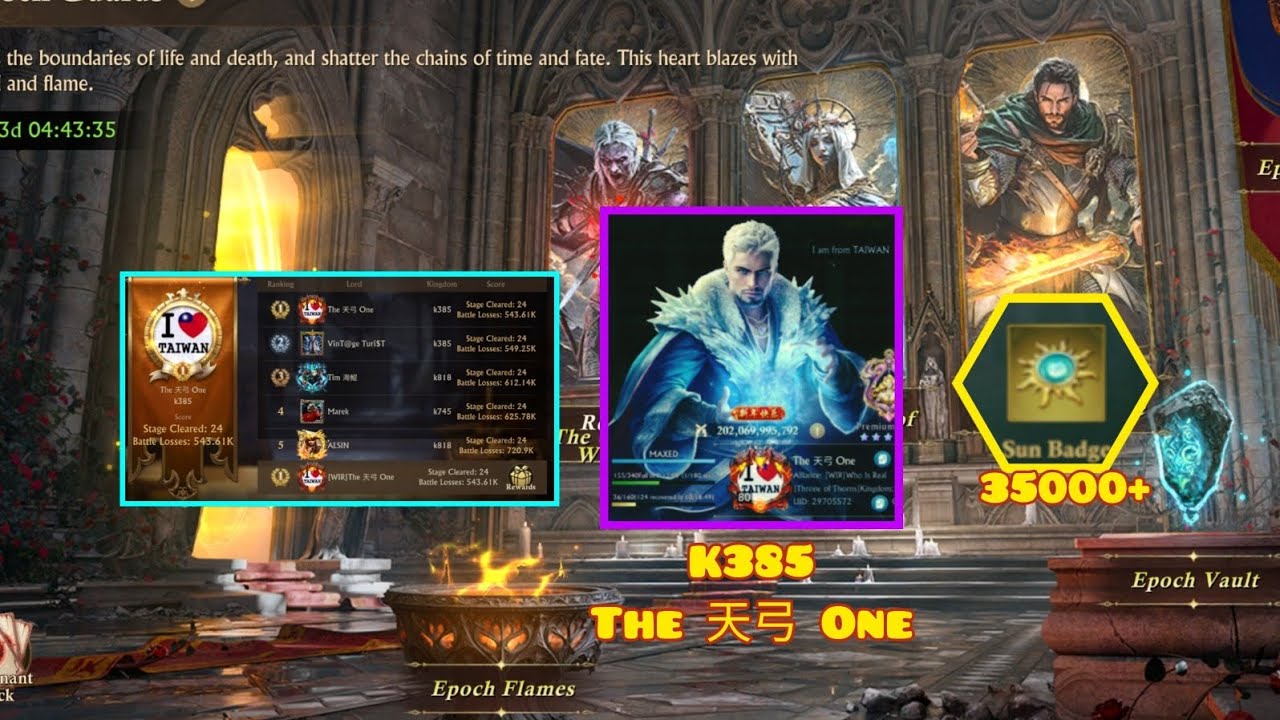 Epoch Guards "Camilla Mortaine" , "Ignatius Pendragon" & "Naivo Fidd" max By K385 "The 天弓 One"💸💰 ...