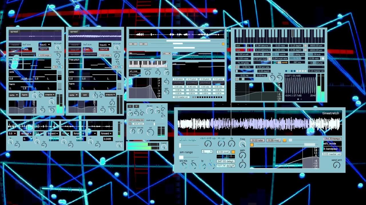 Ends: Ambient Sunday Live Stream 6/11/23 [Max MSP & Analog Synthesis] - YouTube