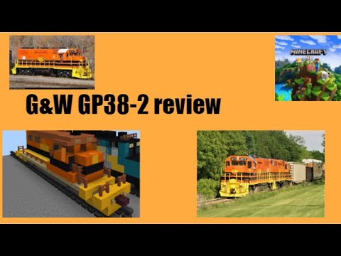 Minecraft G&W GP38-2 review - YouTube