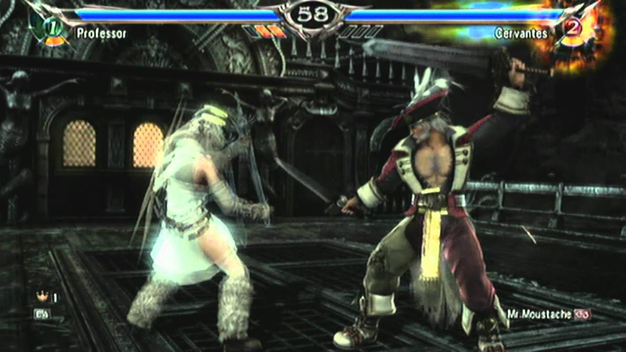 Soul Calibur 5 Professor Style: Alpha Patroklos vs Cervantes (Quick ...