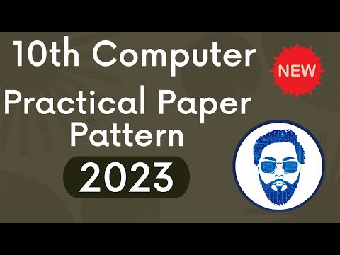 10th class computer practical paper pattern 2023 | NEW PATTERN - YouTube