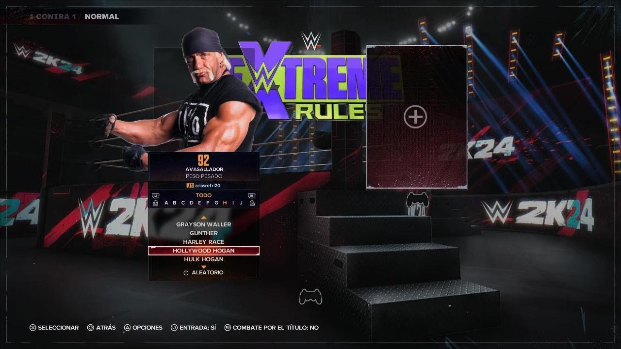WWE 2K24_ROSTER COMPLETO - YouTube
