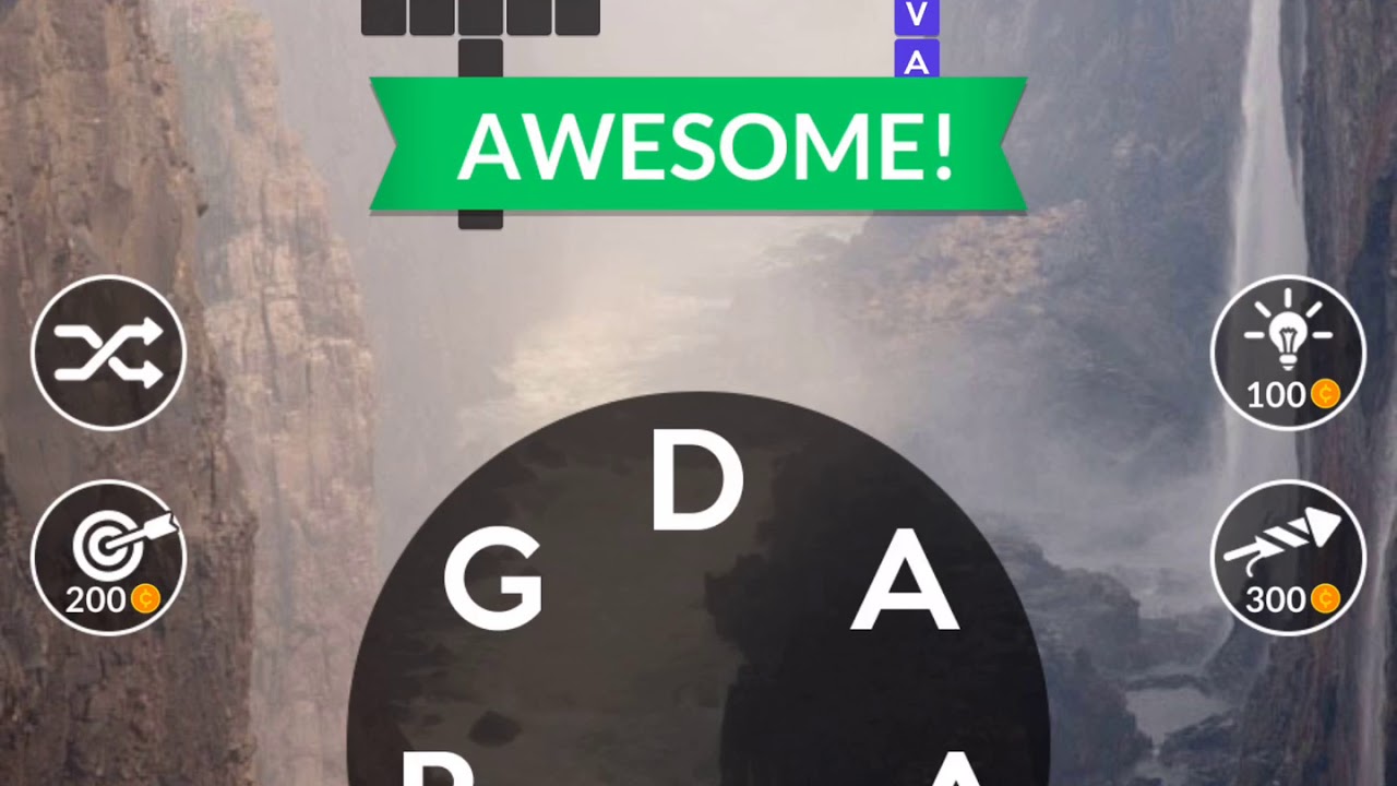 Wordscapes Level 3376 Answers - YouTube