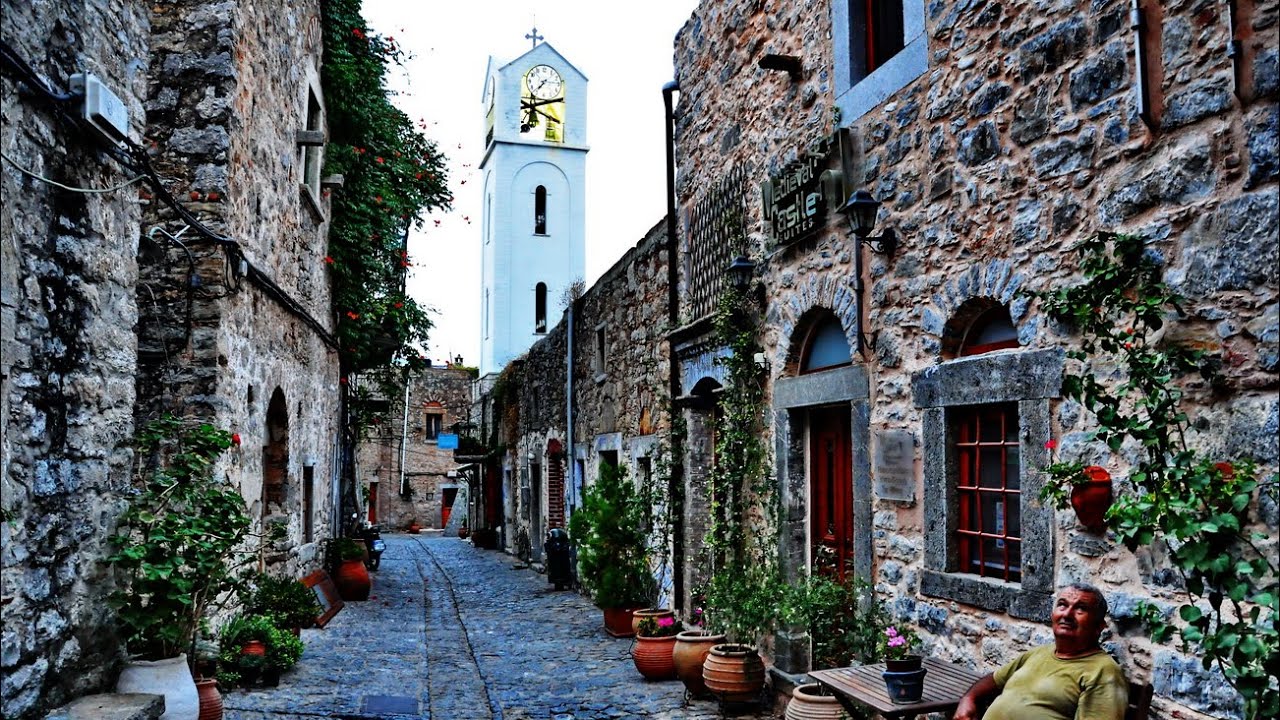 Mesta Chios Greece - AtlasVisual - YouTube