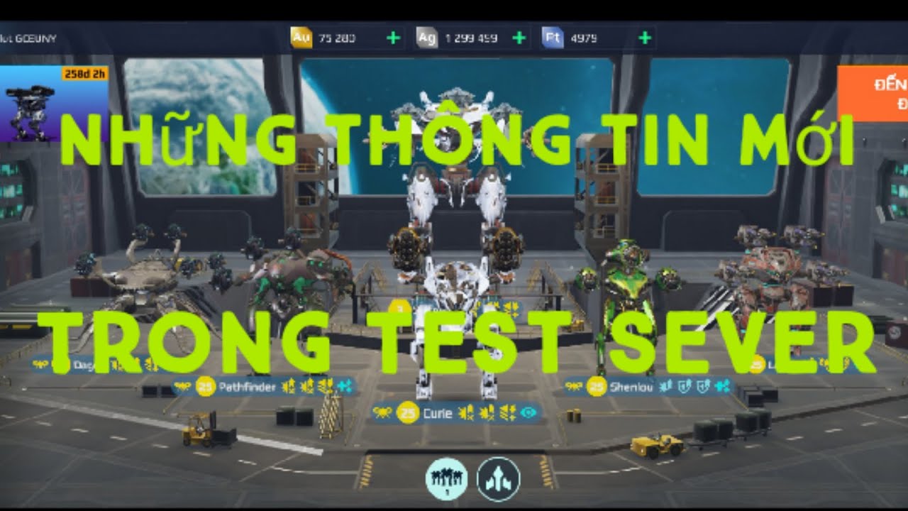 [War Robots] Những cập nhật mới trong WR Test Sever - YouTube
