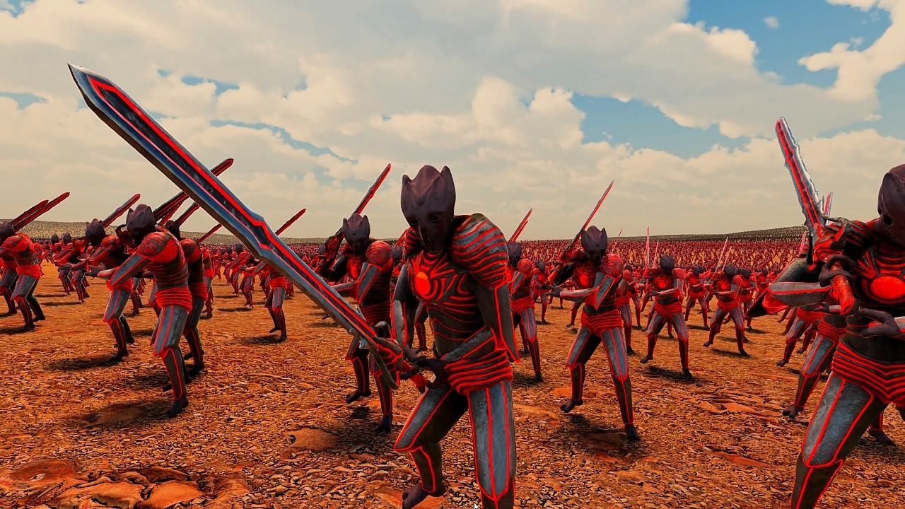100,000 Space Soldiers vs 1,000,000 Aliens | Ultimate Epic Battle ...