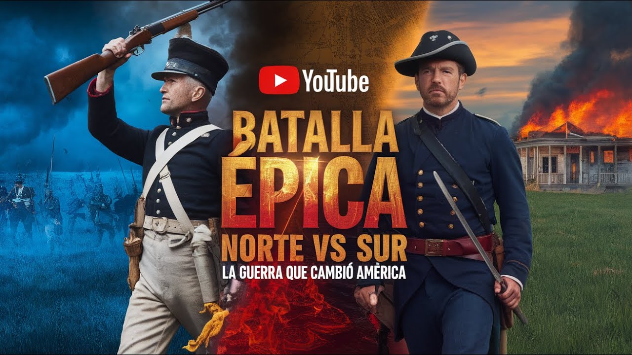 📜 Norte vs Sur: ¡La Batalla que Cambió el Futuro de América! - YouTube