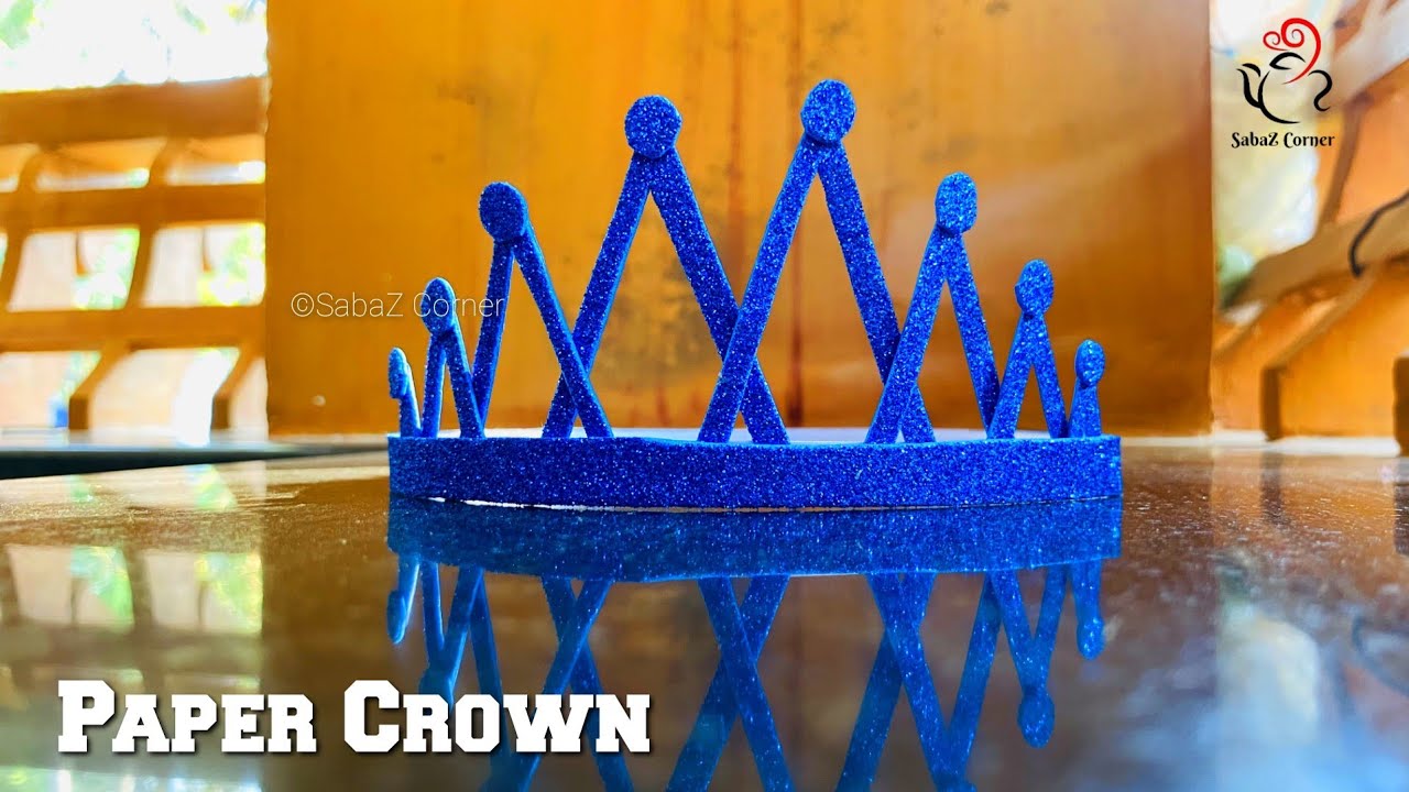 How To Make Paper Crown 👑 | DIY | Paper Crown - YouTube