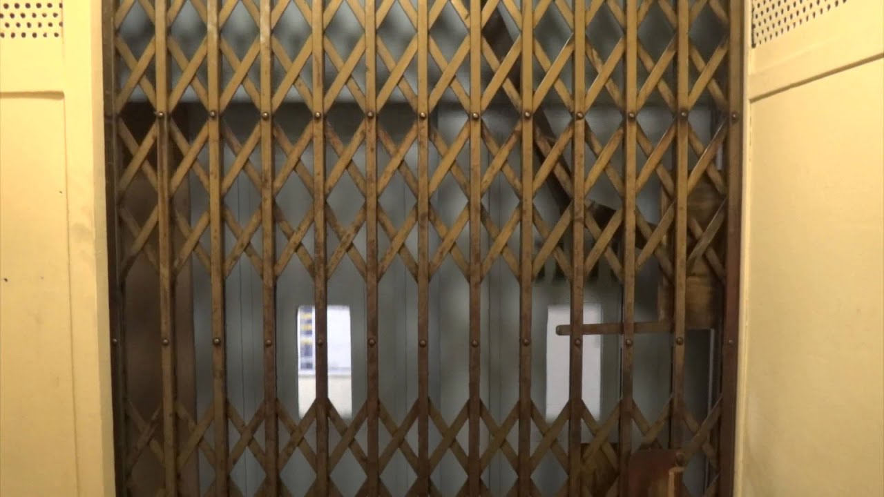 EthanS elevators enjoys the gated stacks elevator in Rush Rhees library ...