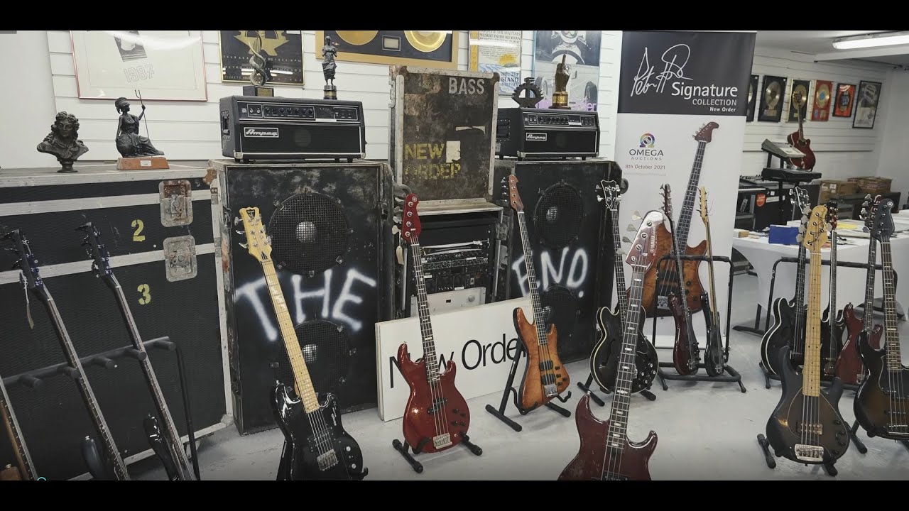 The Peter Hook Signature Collection - New Order 8/10/21 - YouTube