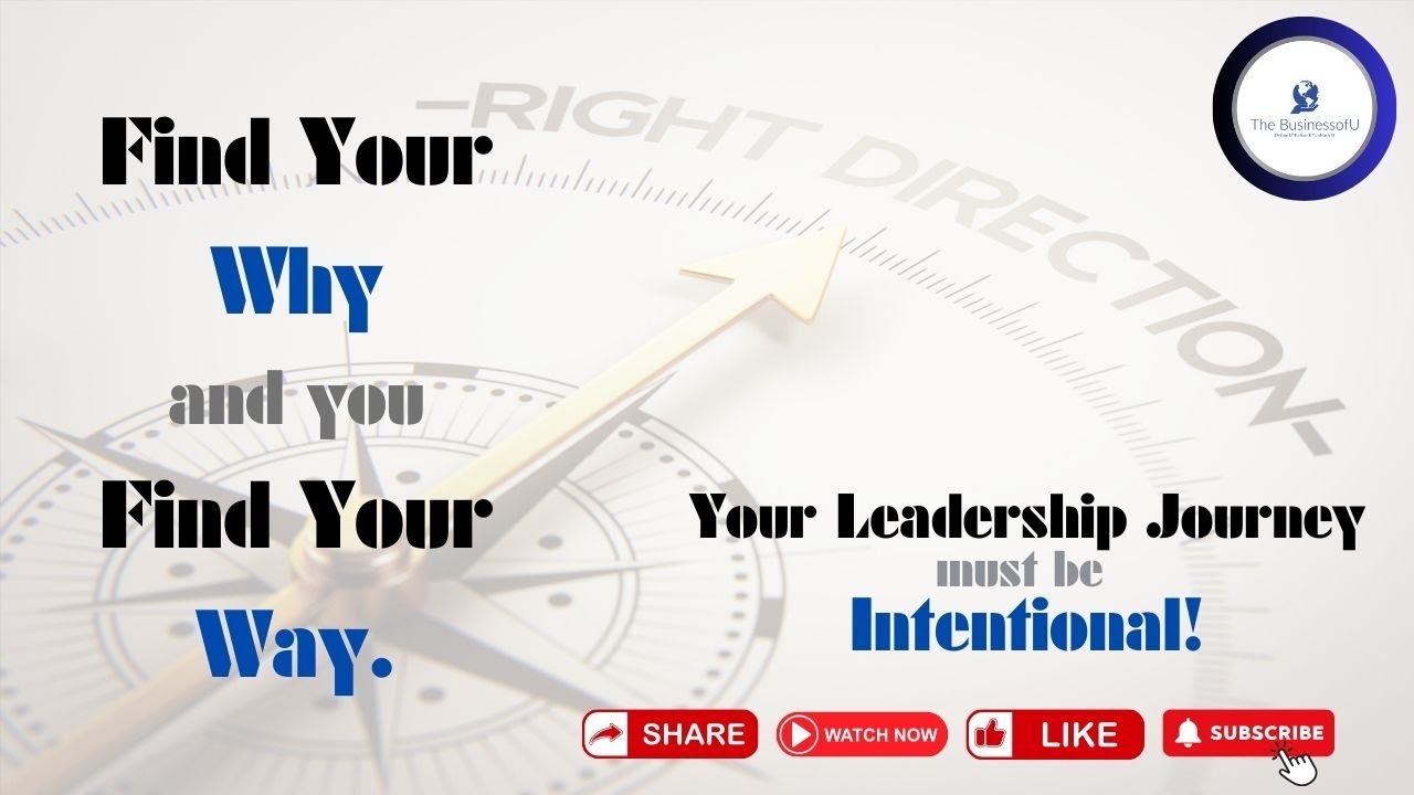 Think Leadership Thursday Your Why is Your Leadership Compass - YouTube