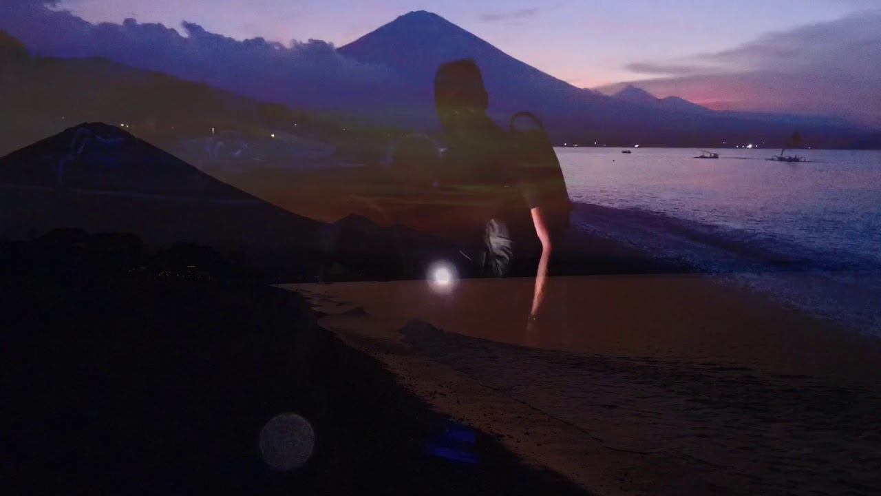 Night diving in Amed, Bali - YouTube