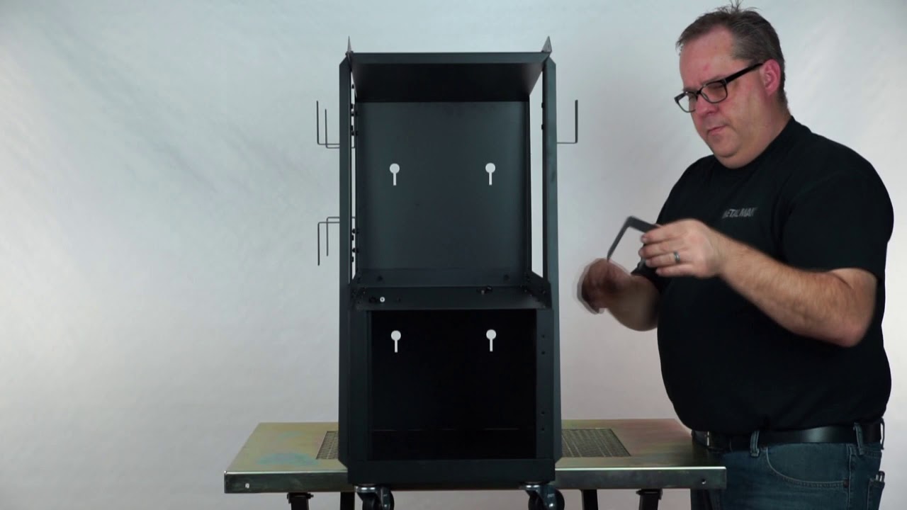 Metal Man 3 Tier Cart -TTWC3 - YouTube