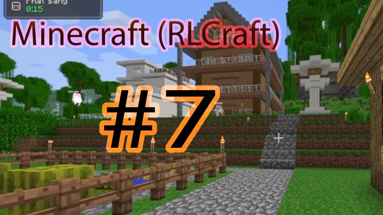 MInecraft#7 Hoàn Thành Căn Nhà Mới Và Cuộc Hành Trình Đi MINE (RLCraft ...