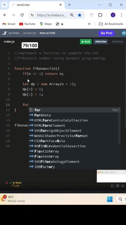 79/100. JavaScript interview questions #softwareengineer #code #coding #javascript # ...