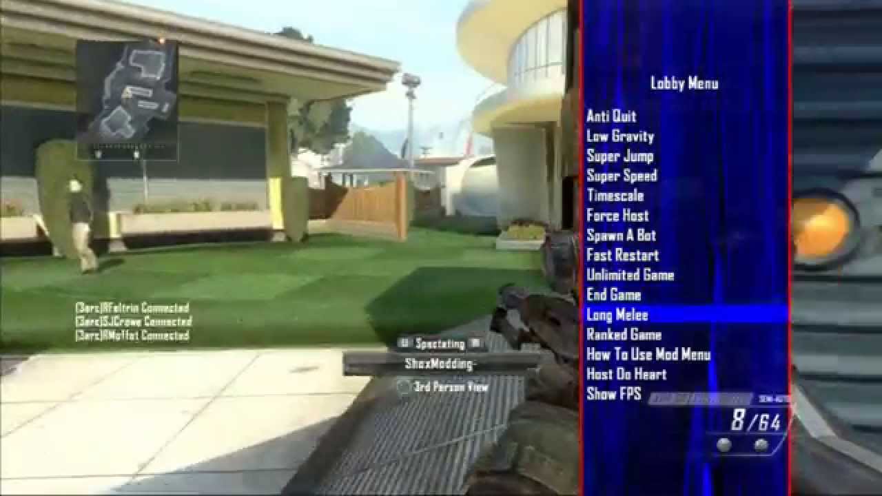 {BO2/1.19/PS3} Bossam V1 Mod Menu (GSC) W/Download - YouTube